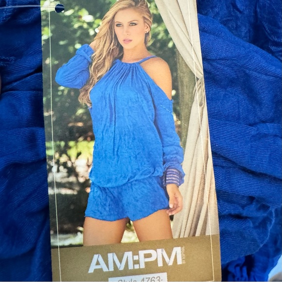 AMPM | Dresses | Mapal By Ampm Royal Blue Dress Cover Up Beach Resort Wear Size Nwt Xl | Poshmark